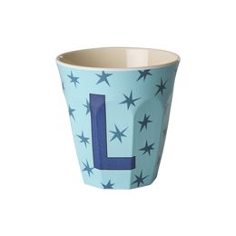 Rice Melamin Buchstabenbecher Stars L