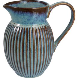 GreenGate Krug aus Steingut Alice oyster blue 1,5L
