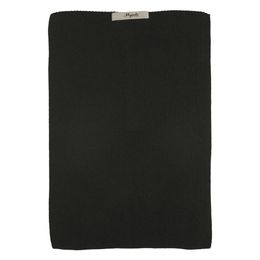 IB Laursen Geschirr Handtuch Mynte gestrickt 60 x 40 cm, Pure Black skandinavische Deko Online Shop