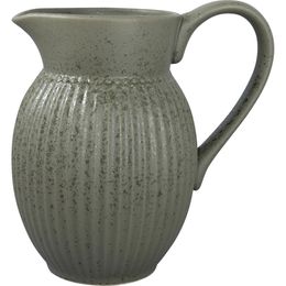 GreenGate Krug aus Steingut Alice olive green
