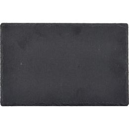 Nicolas Vah&eacute; Nicolas Vahe Servierbrett Slate, Schieferplatte 28 x 18 x 0.5 cm, Grau