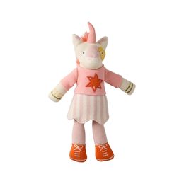 Rice Gestricktes Kuscheltier f&uuml;r Kinder in Tierform Einhorn Tina - H 28 B 7 &Oslash; 11 cm skandinavische Deko Online Shop