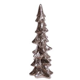 Chic Antique Weihnachtsbaum Aufsteller mit Glitzer H24/L10,5/B8 cm, mokka