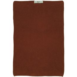 IB Laursen Geschirr Handtuch Mynte gestrickt 60 x 40 cm, cognac skandinavische Deko Online Shop