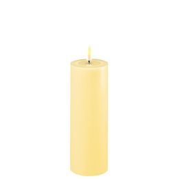 Deluxe Homeart LED Stumpenkerze Real Flame hellgelb &Oslash;5 x H15cm, hellgelb skandinavische Deko Online Shop