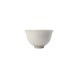 house doctor Sch&uuml;ssel Pion hoch H11,5 cm x &Oslash;19,5 cm, weiss