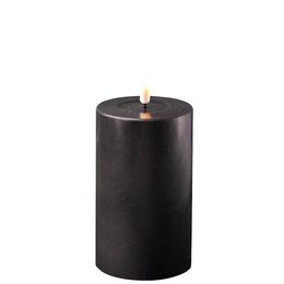 Deluxe Homeart LED Stumpenkerze Real Flame salbei green 12,5 cm, &Oslash; 7,5 cm skandinavische Deko Online Shop