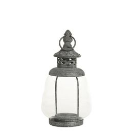 Chic Antique Dekorlaterne f&uuml;r Teelichter 19,5x10 cm skandinavische Deko Online Shop