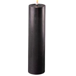 Deluxe Homeart LED Stumpenkerze Real Flame salbei green 20 cm, &Oslash; 5 cm skandinavische Deko Online Shop