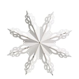 Chic Antique Wanddekor Schneeflocke D53/B6 cm, antique wei&szlig; skandinavische Deko Online Shop