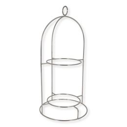 GreenGate Kuchentellerhalter &Oslash; 24, H&ouml;he 47 cm, silber
