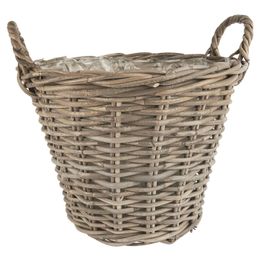 IB Laursen Rattan Korb B: 38 H: 36 L: 40 cm skandinavische Deko Online Shop