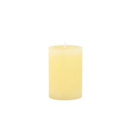 Chic Antique Macon rustikale Stumpenkerze H15/D10 cm, melon skandinavische Deko Online Shop