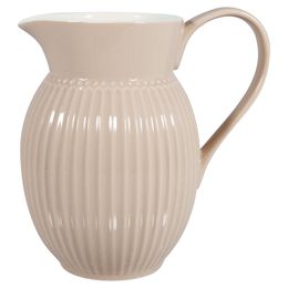 GreenGate Krug aus Steingut Alice creamy fudge 1,5L