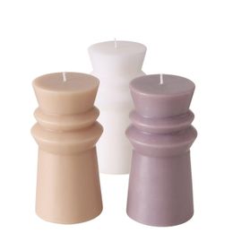 Boltze 3er Set Kerze in Sonderformen Tulo skandinavische Deko Online Shop