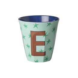 Rice Melamin Buchstabenbecher Stars E skandinavische Deko Online Shop