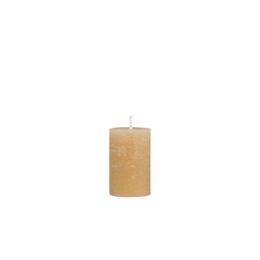 Chic Antique Macon rustikale Stumpenkerze H&ouml;he 8/D5 cm, honig skandinavische Deko Online Shop