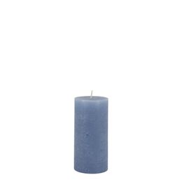 Chic Antique Macon rustikale Stumpenkerze H15/&Oslash; 7 cm sky blue skandinavische Deko Online Shop
