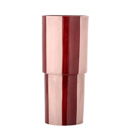 Bloomingville Floki Vase aus Steingut Rose - &Oslash; 14 x H 31 cm skandinavische Deko Online Shop