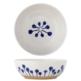 Bloomingville Linora Gro&szlig;e Sch&uuml;ssel von Bloomingville Creative Collection Blau 9 cm, &Oslash; 28 cm skandinavische Deko Online Shop