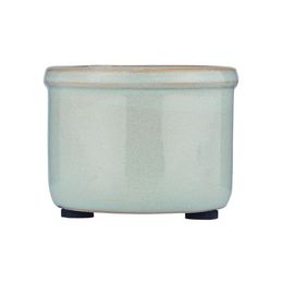 IB Laursen Mini Blumentopf Hilda mit krakelierter Oberfl&auml;che H4,7 x &Oslash;6,5 cm, mint green skandinavische Deko Online Shop