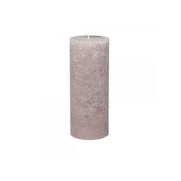 Chic Antique Macon rustikale Stumpenkerze H25/D10 cm, taupe skandinavische Deko Online Shop