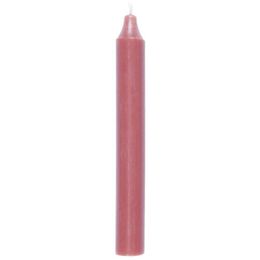 IB Laursen Rustikale Stabkerze 18 cm | &Oslash; 2,2 cm 18 cm, &Oslash; 2,2 cm, koral