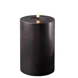Deluxe Homeart LED Stumpenkerze Real Flame salbei green 15 cm, &Oslash; 10 cm skandinavische Deko Online Shop