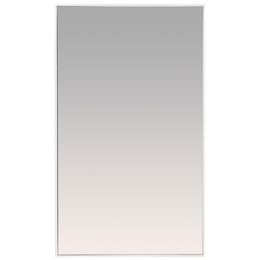 IB Laursen Wandspiegel Paris 40 x 1.5 x 69 cm, wei&szlig;