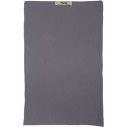 IB Laursen Geschirr Handtuch Mynte gestrickt 60 x 40 cm, Dunkelgrau skandinavische Deko Online Shop