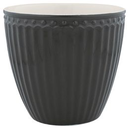 GreenGate Latte Tasse Alice Everyday von GreenGate dark grey skandinavische Deko Online Shop
