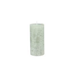 Chic Antique Macon rustikale Stumpenkerze H15/D7 cm verte skandinavische Deko Online Shop