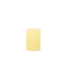 Chic Antique Macon rustikale Stumpenkerze H10/D7 cm, melon skandinavische Deko Online Shop