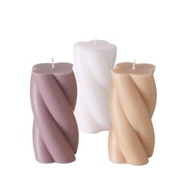 Boltze 3er Set Kerze in Sonderformen Twist skandinavische Deko Online Shop