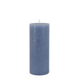 Chic Antique Macon rustikale Stumpenkerze H25/&Oslash; 10 cm sky blue skandinavische Deko Online Shop