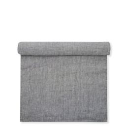 GreenGate Tischl&auml;ufer Leinen 140 x 45 cm, warm grey