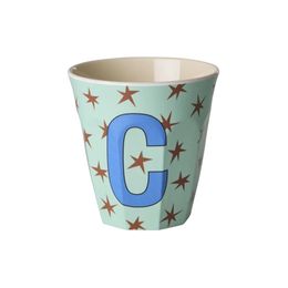 Rice Melamin Buchstabenbecher Stars C skandinavische Deko Online Shop