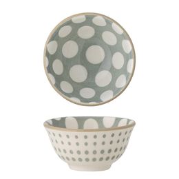 Bloomingville Maple Schale, Steingut &Oslash; 6,5xH3 cm, blau