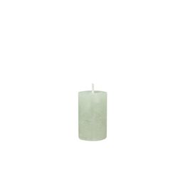 Chic Antique Macon rustikale Stumpenkerze H&ouml;he 8/D5 cm verte skandinavische Deko Online Shop