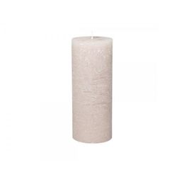 Chic Antique Macon rustikale Stumpenkerze H25/D10 cm, rosa skandinavische Deko Online Shop