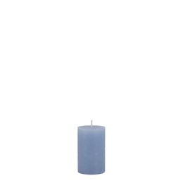 Chic Antique Macon rustikale Stumpenkerze H&ouml;he 8/&Oslash; 5 cm sky blue