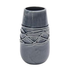 byRoom Vase Keramik High 20 cm, blau skandinavische Deko Online Shop