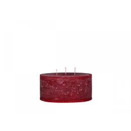 Chic Antique Macon 3-Docht-Stumpenkerze H7/&Oslash;15 cm, dunkelrot