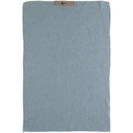 IB Laursen Geschirr Handtuch Mynte gestrickt 60 x 40 cm, Blue Bell skandinavische Deko Online Shop