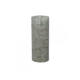 Chic Antique Macon rustikale Stumpenkerze H25/D10 cm, olivegr&uuml;n skandinavische Deko Online Shop
