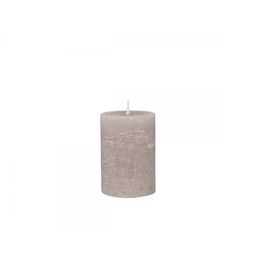 Chic Antique Macon rustikale Stumpenkerze H10/D7 cm, taupe