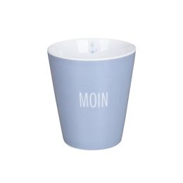 Krasilnikoff Becher Happy Mug Moin Colorful 330 ml, dusty blue