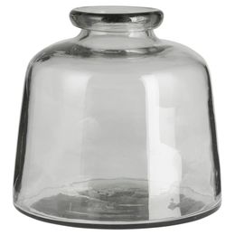 IB Laursen Glas Vase mit kleiner &Ouml;ffnung mundgeblasen H&ouml;he 15.5, &Oslash; 16.8 cm skandinavische Deko Online Shop