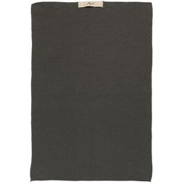 IB Laursen Geschirr Handtuch Mynte gestrickt 60 x 40 cm, thunder grey skandinavische Deko Online Shop