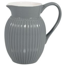 GreenGate Krug aus Steingut Alice stone grey 0,5L